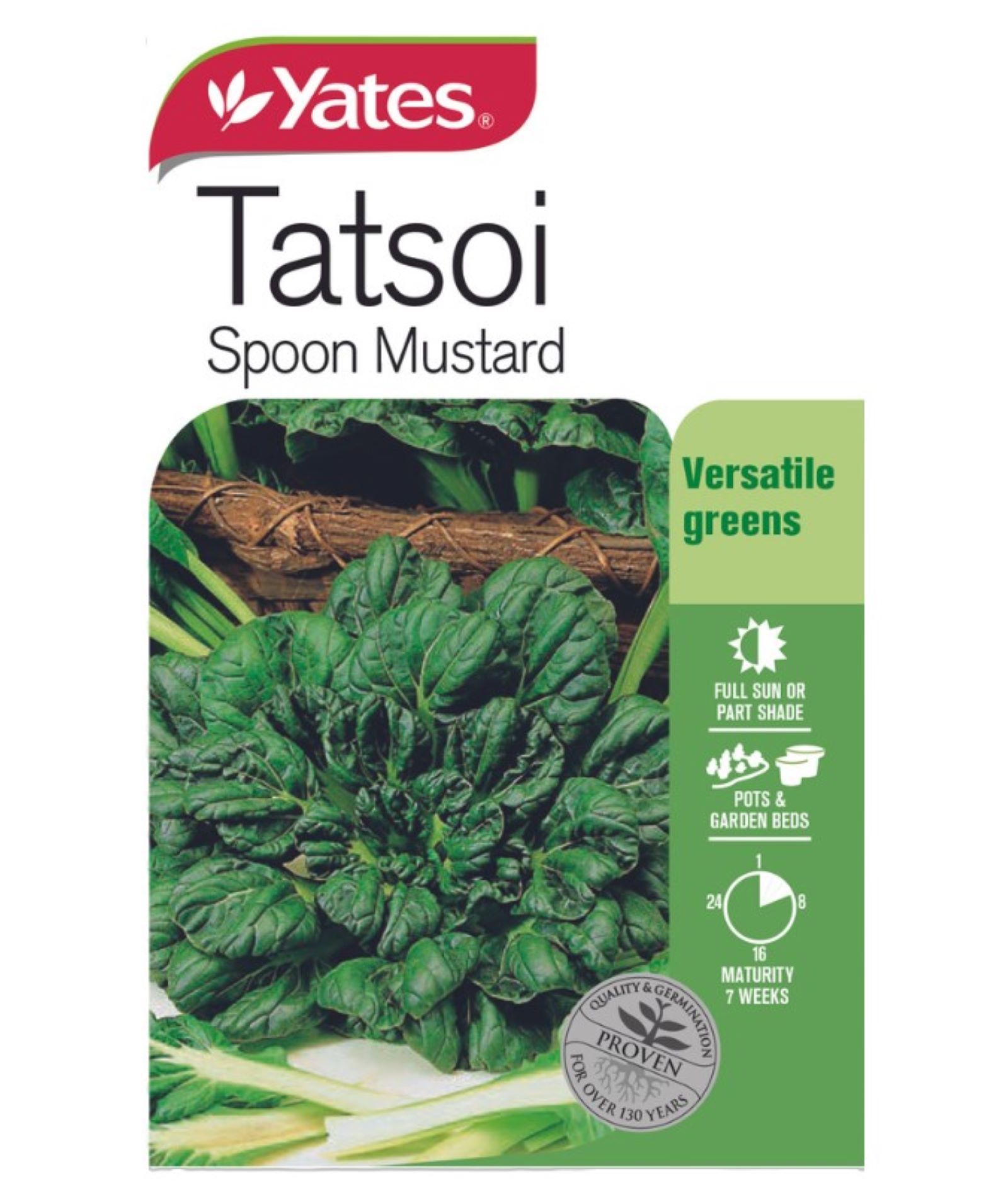 Tatsoi Spoon Mustard | Garden Seeds Yates Australia
