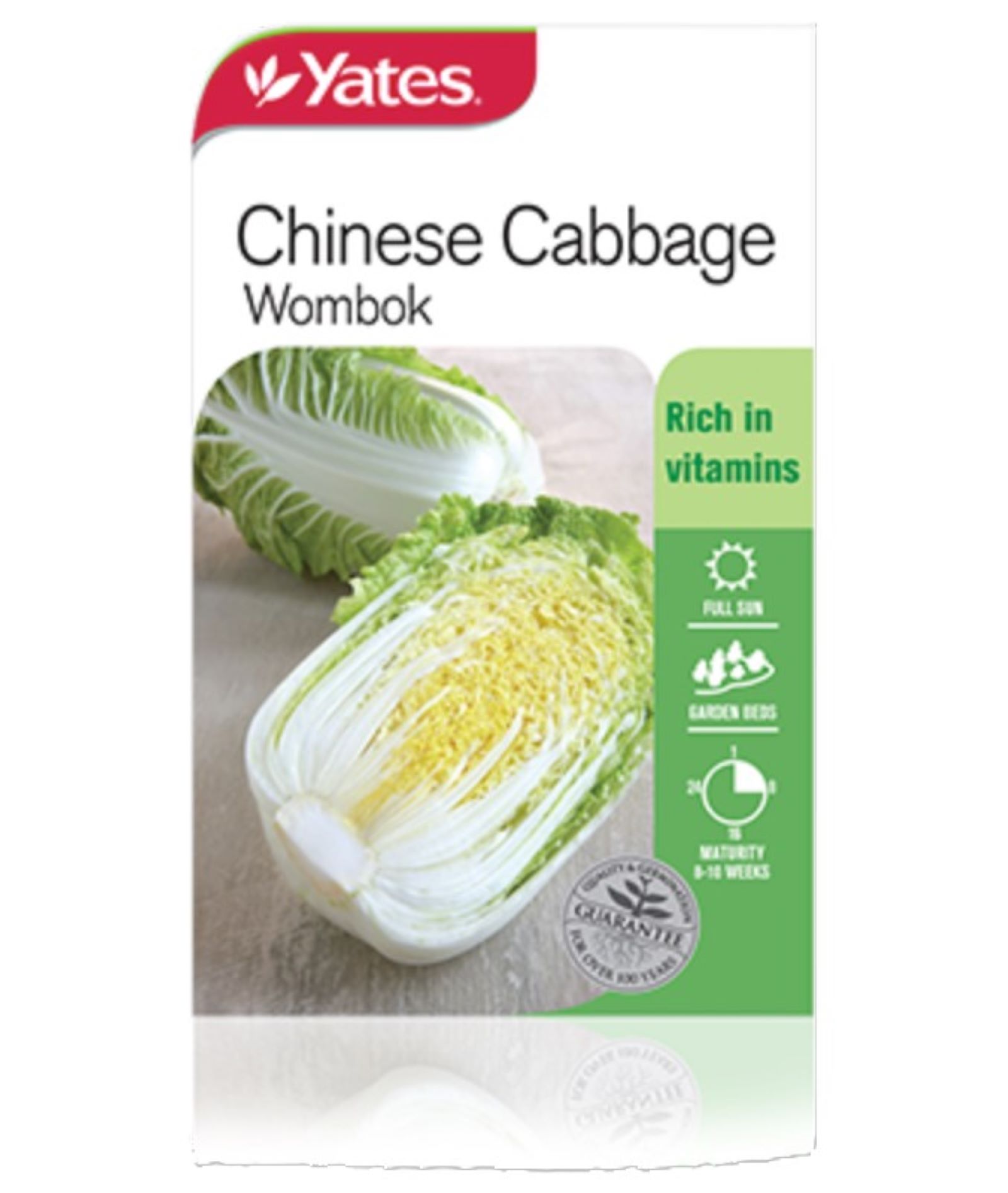 Chinese Cabbage Wombok | Garden Seeds Yates Australia