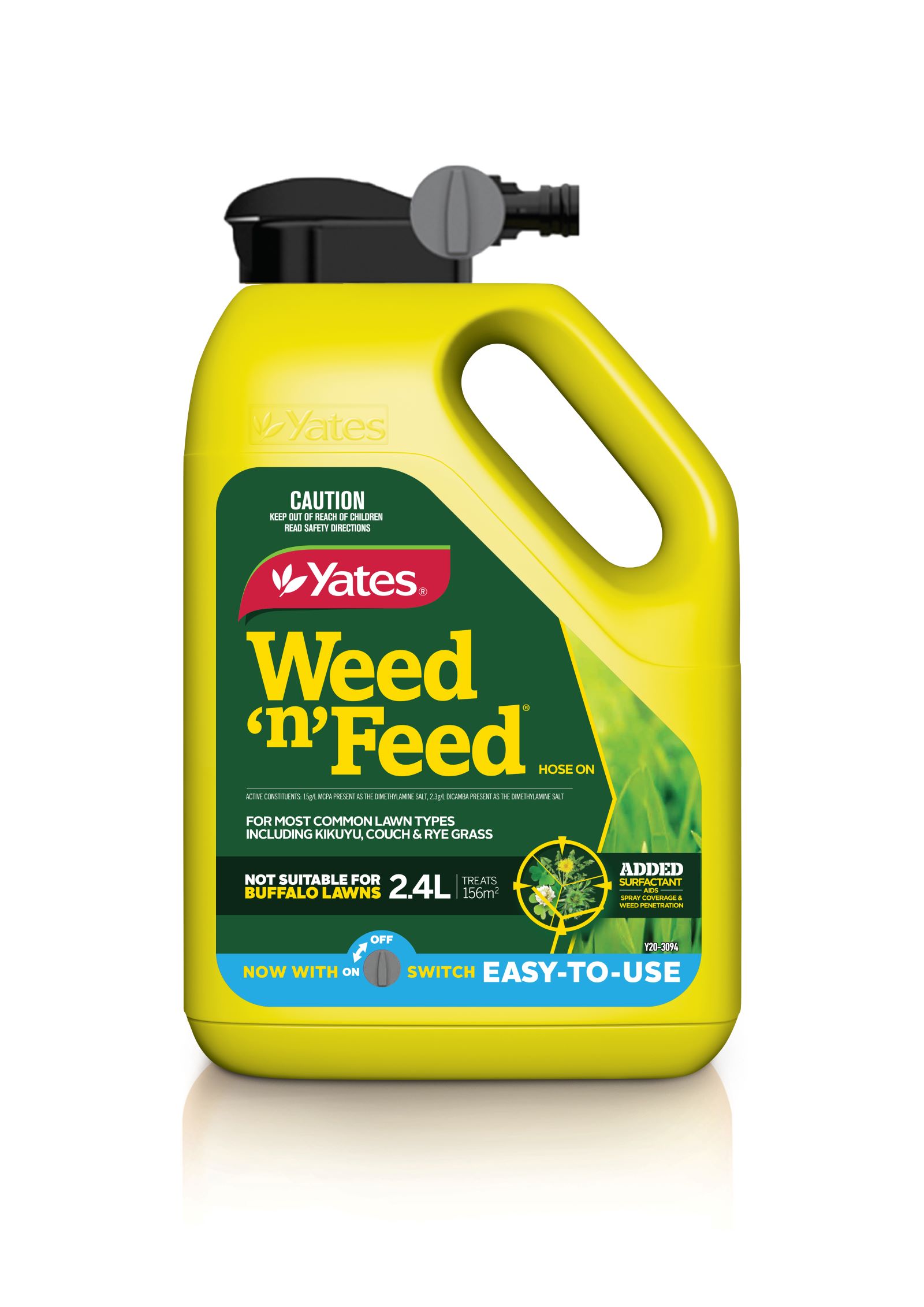 Yates 2.4L Weed 'n' Feed Hose-On