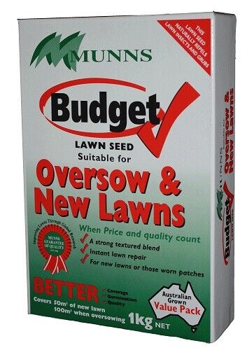 Munns Budget Lawn Seed 1kg