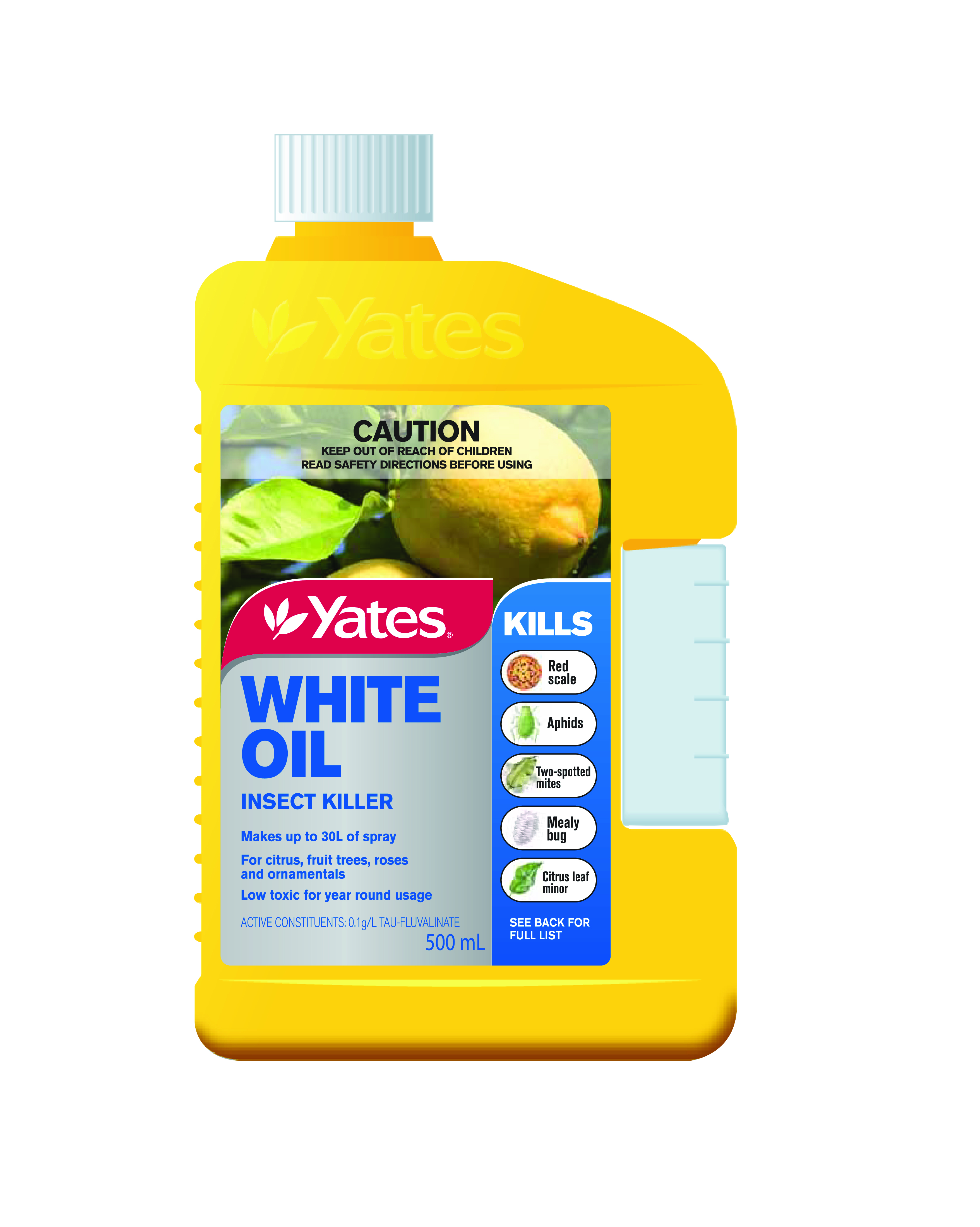 Yates 500mL White Oil Insecticide Concentrate