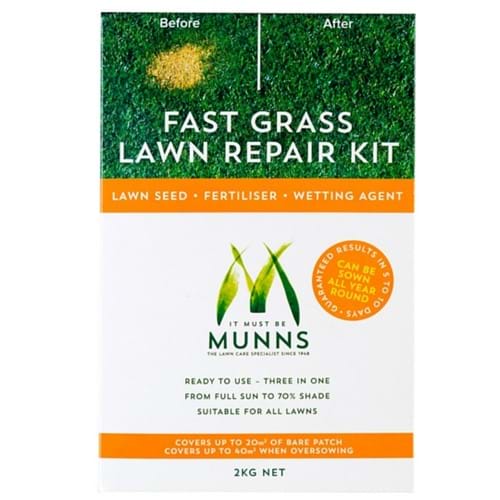 Munns Fast Grass Lawn Repair Kit | Lawn Seeds