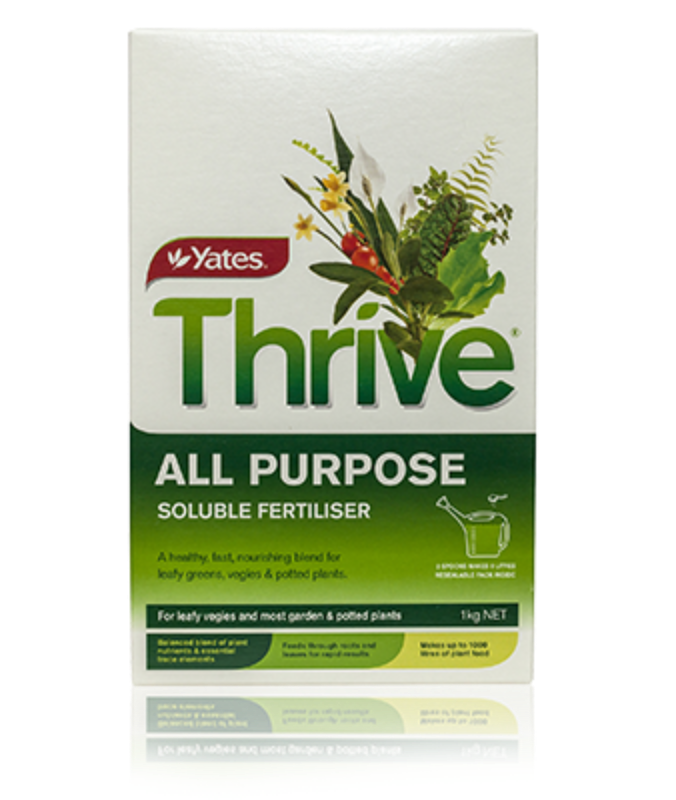 Yates 1kg Thrive All Purpose Soluble Plant Food
