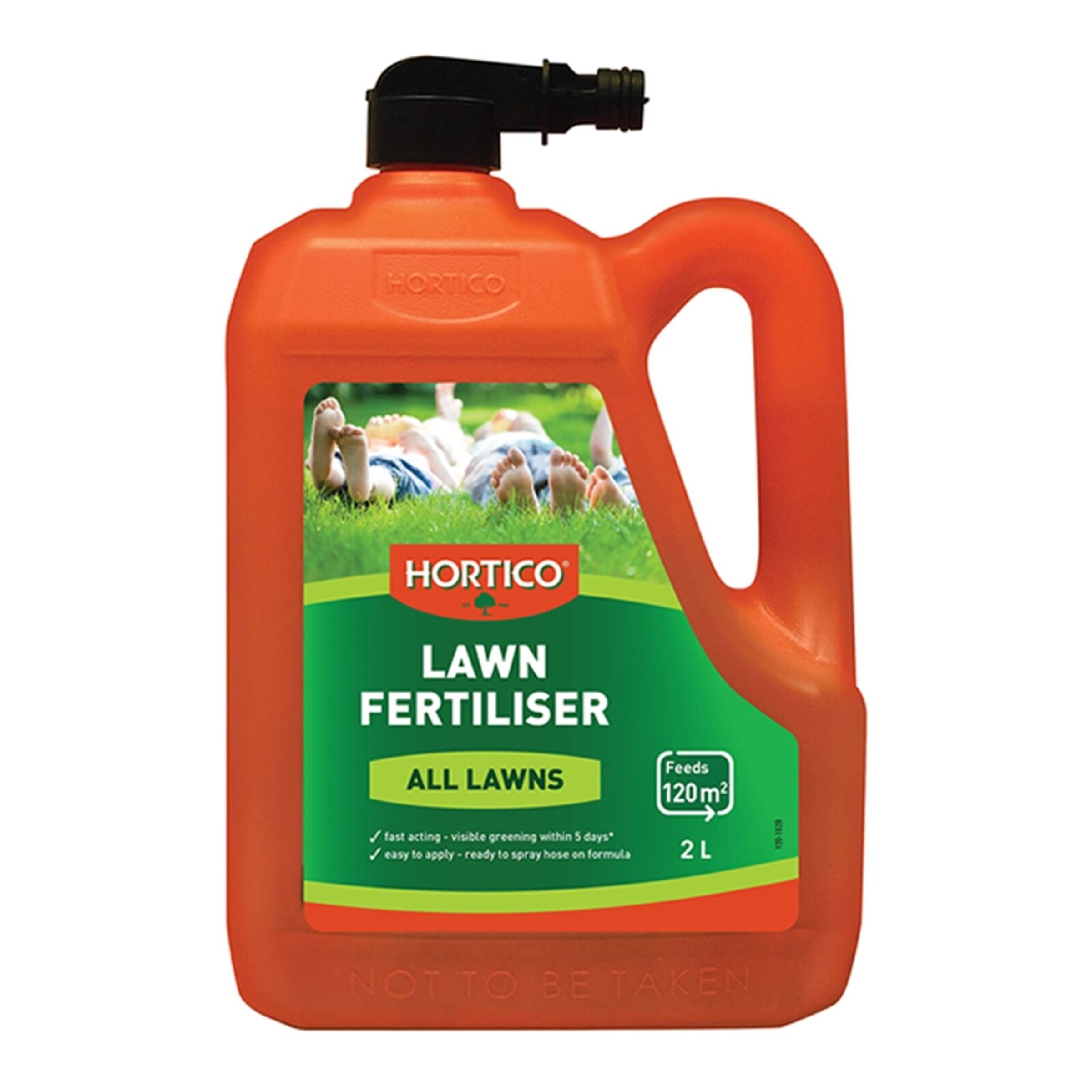 Hortico 2L Lawns Fertiliser for All Lawns Hose-On
