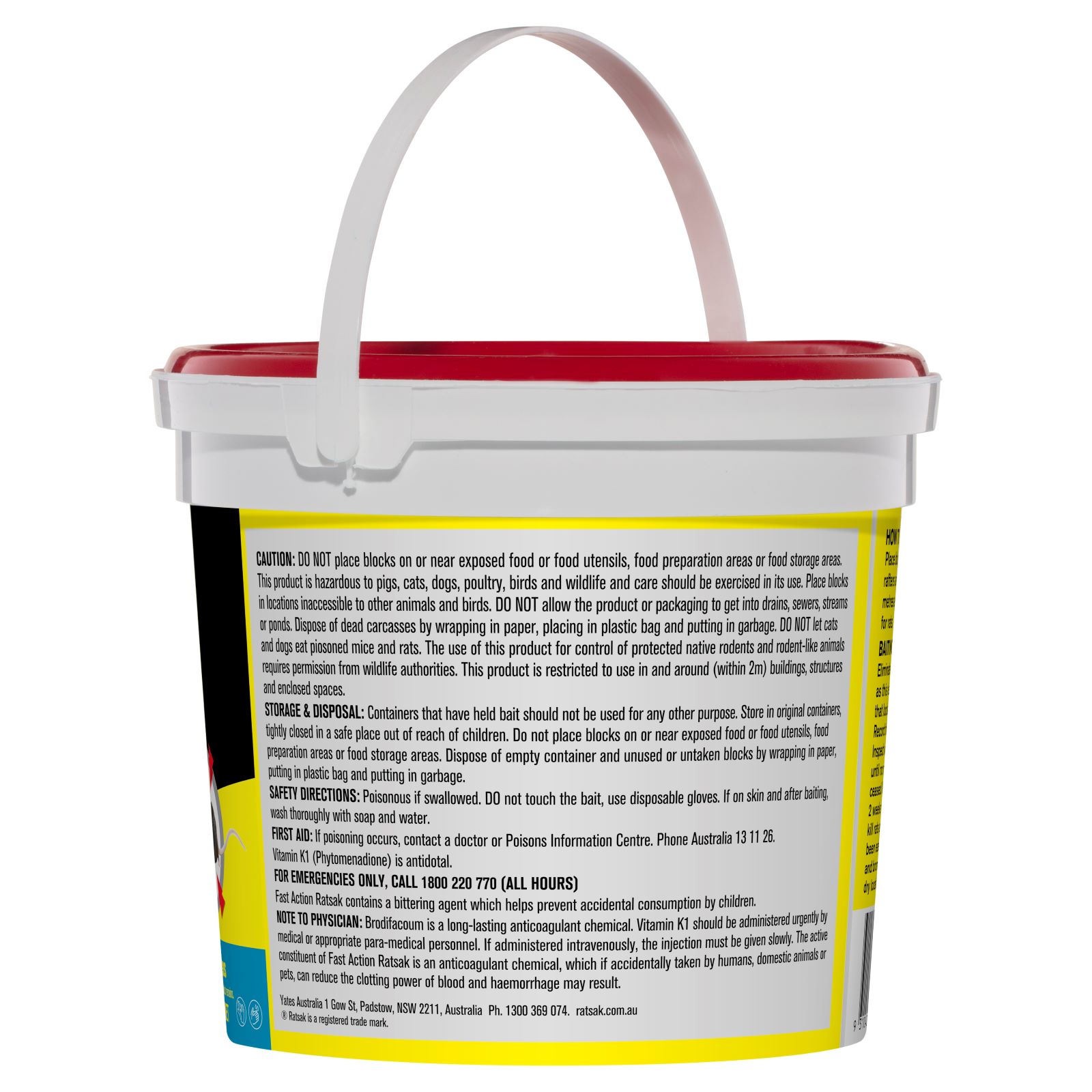 RATSAK Fast Action Wax Blocks | Yates Gardening Australia