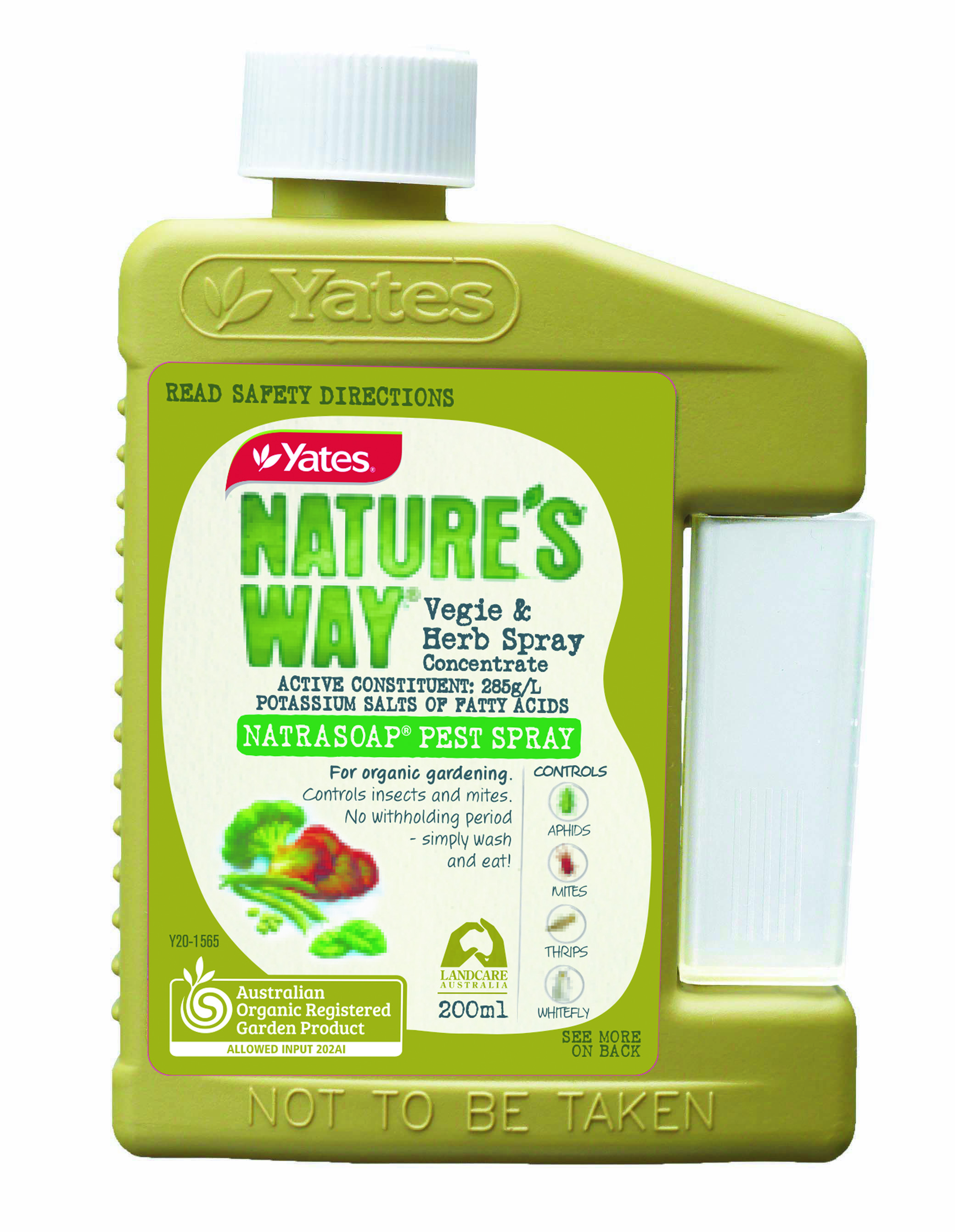 Yates 200mL Nature's Way Vegie & Herb Spray Concentrate