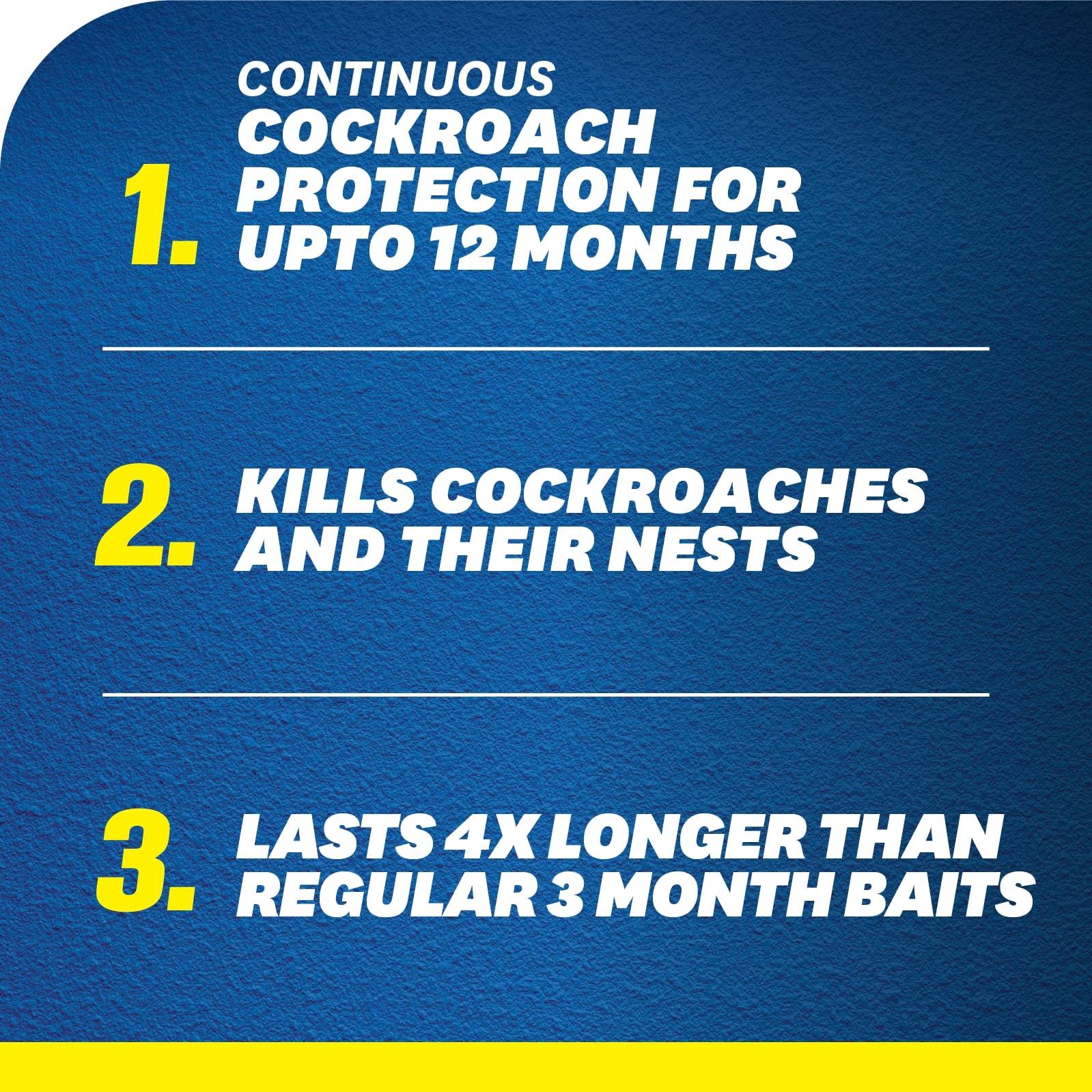 Yates Home Pest Cockroach Super Baits - 8 Pack