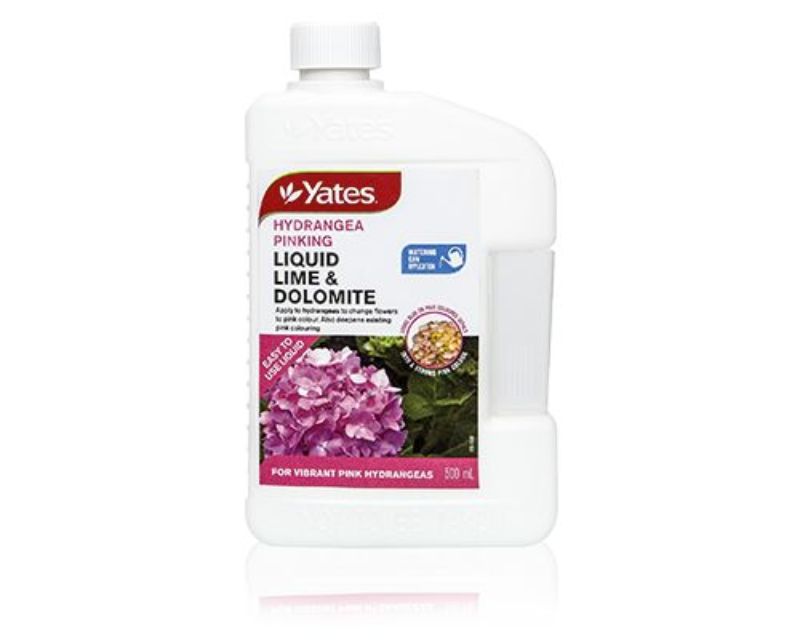 Yates 500mL Hydrangea Pinking Liquid Lime & Dolomite Fertiliser & Soil ...