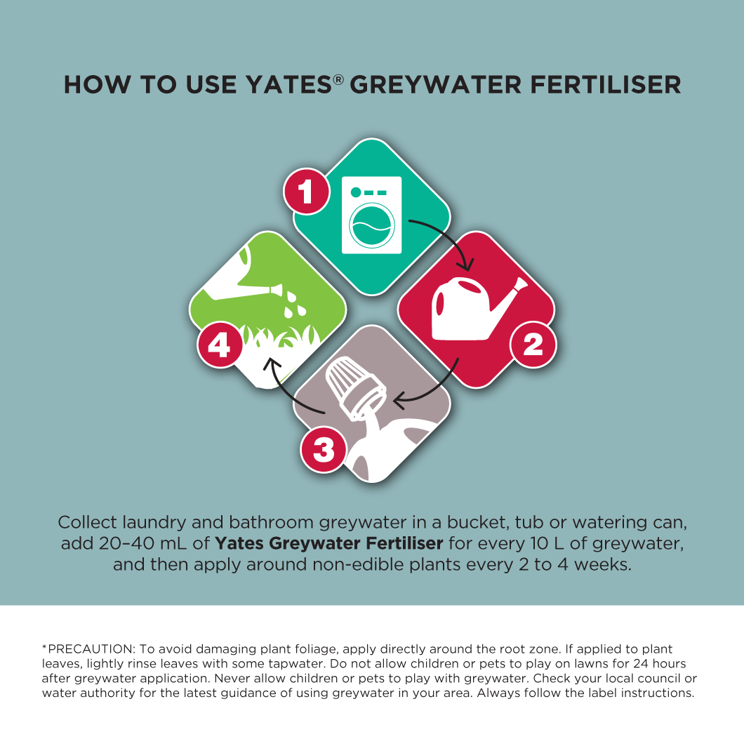 Using greywater in the garden