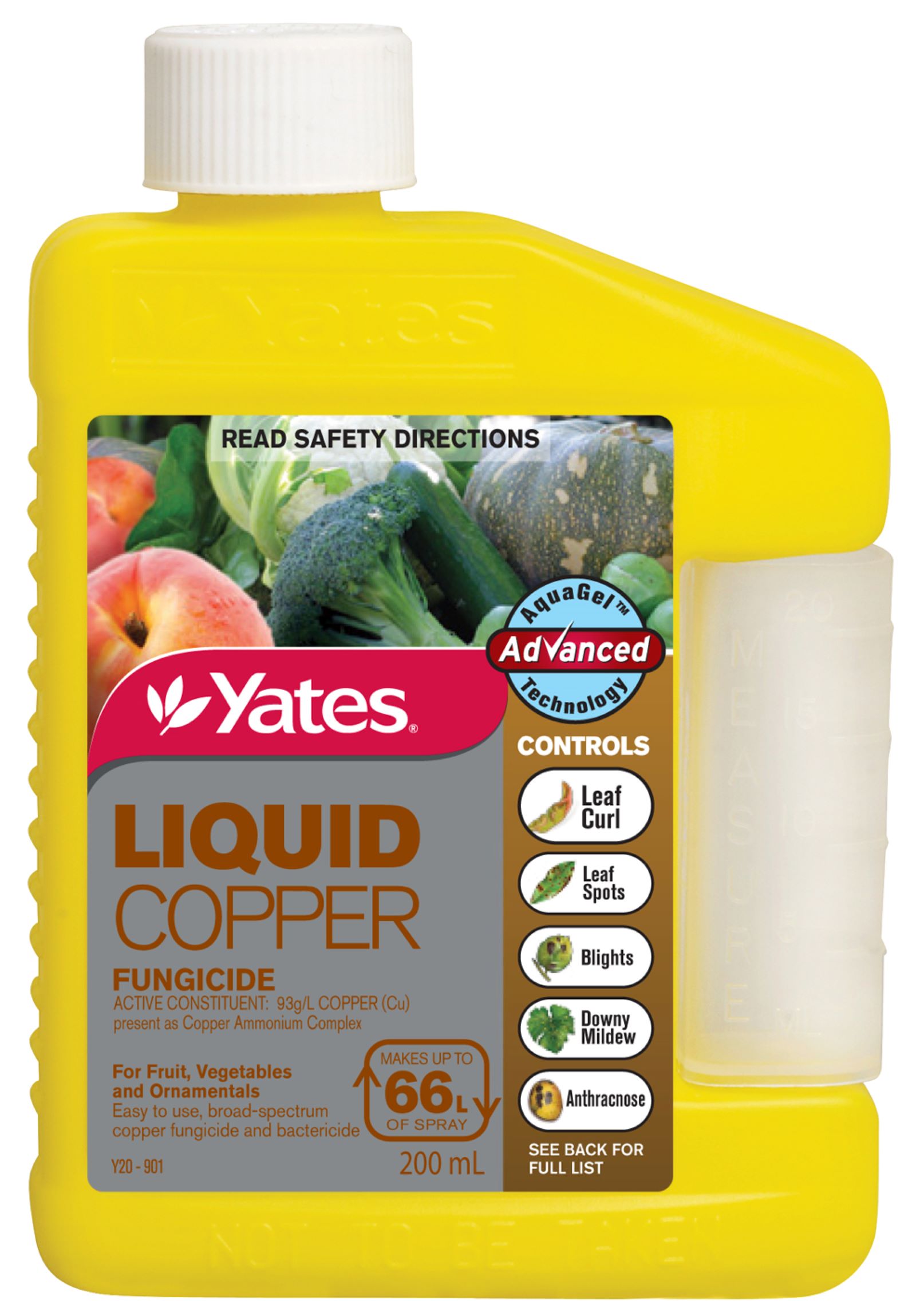 Yates 250g Leaf Curl Copper Fungicide Spray
