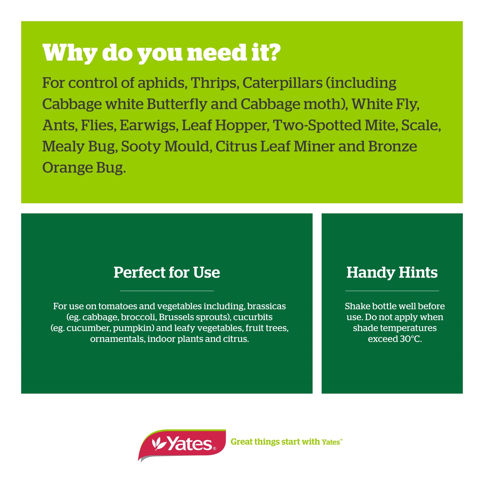 Yates 750mL Nature's Way Citrus & Ornamental Spray