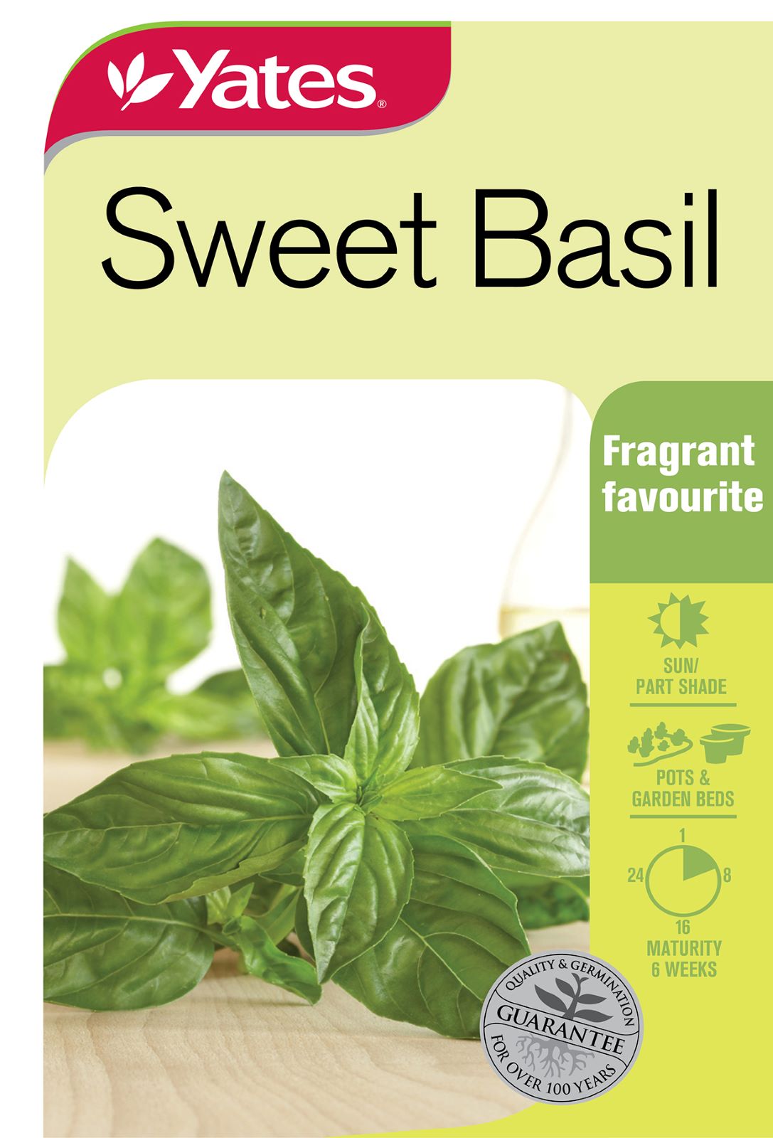 Sweet Basil | Garden Seeds Yates Australia