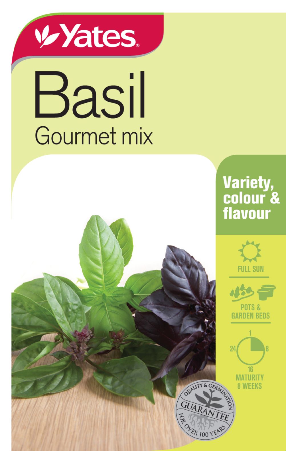 Basil Gourmet Mix | Garden Seeds Yates Australia