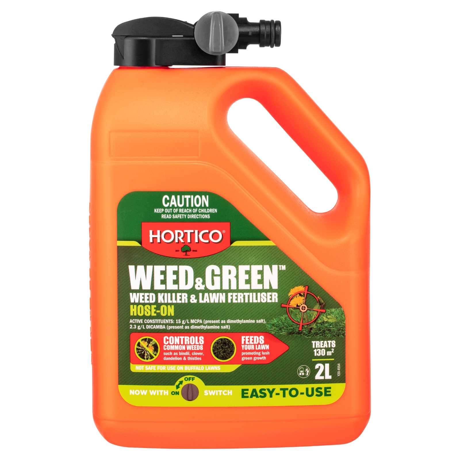 Hortico 2L Weed & Green Hose-On