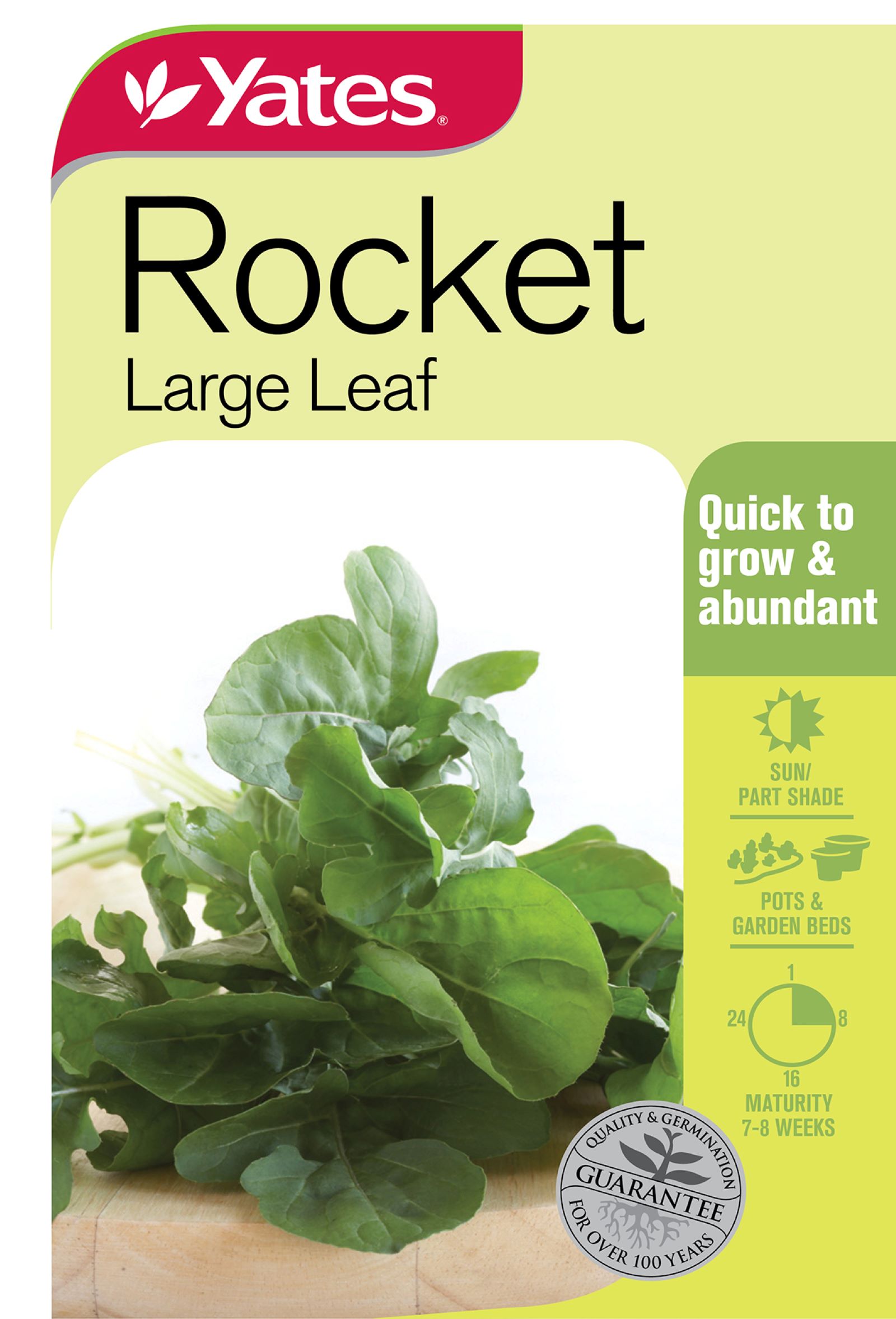 Rocket Large Leaf | Garden Seeds Yates Australia