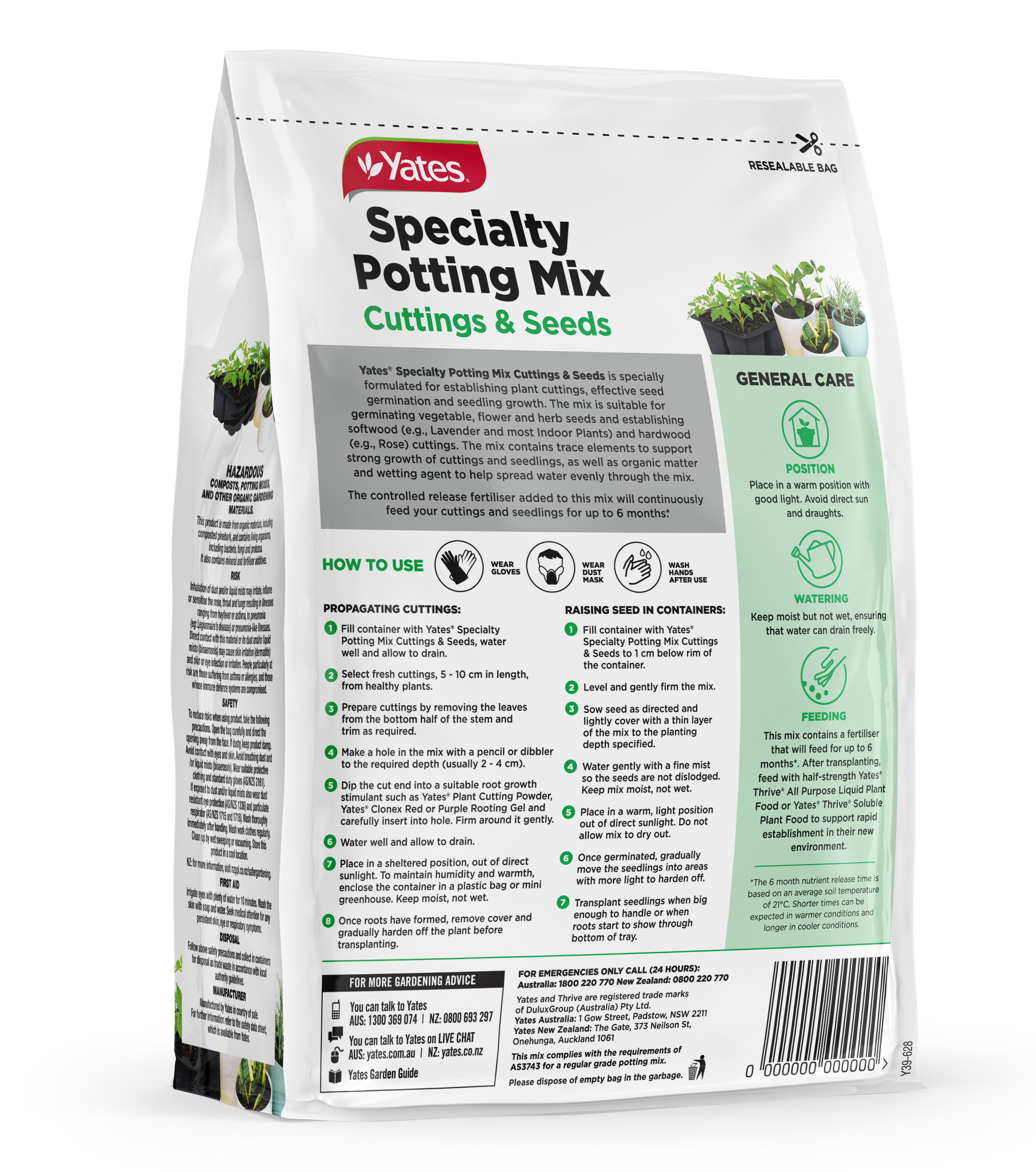 Yates 2.5L Specialty Potting Mix for Cuttings & Seeds
