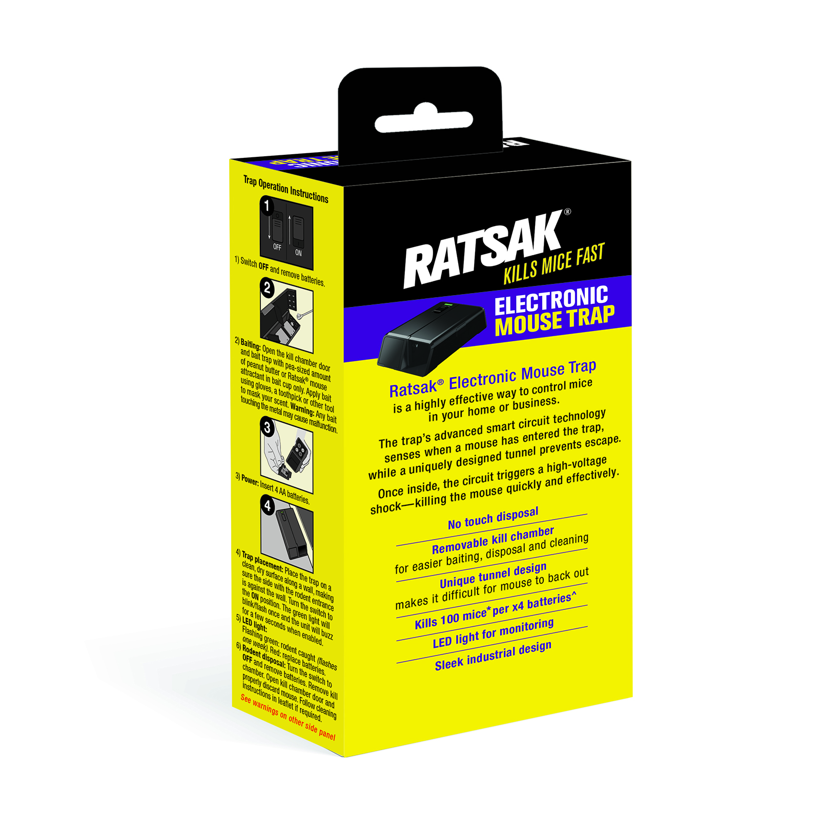 RATSAK Electronic Mouse Trap | Yates Gardening Australia