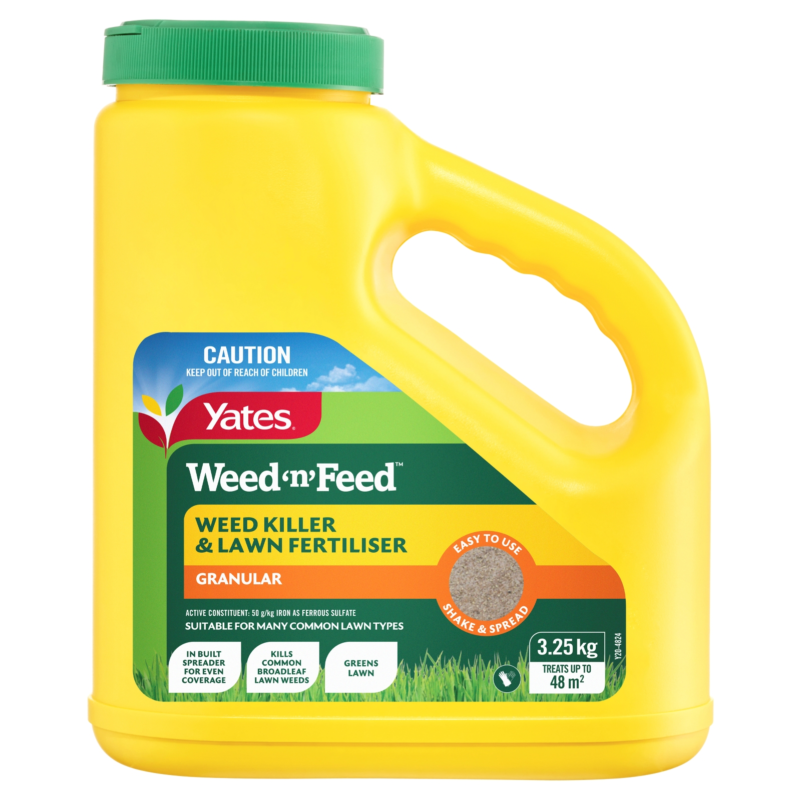 Yates 3.25kg Weed ’n’ Feed Shaker