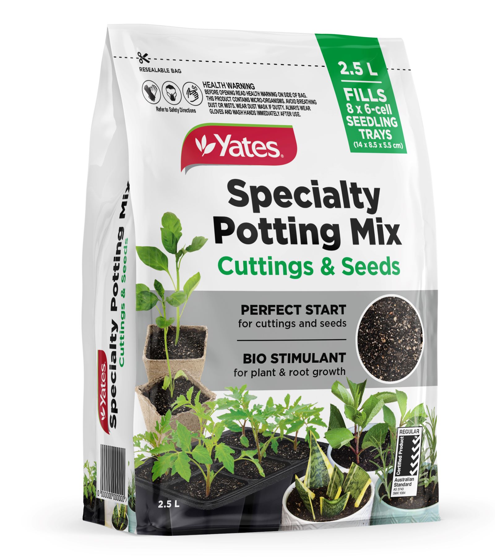 Yates 2.5L Specialty Potting Mix for Cuttings & Seeds Yates 2.5L Specialty Potting Mix for Cuttings & Seeds