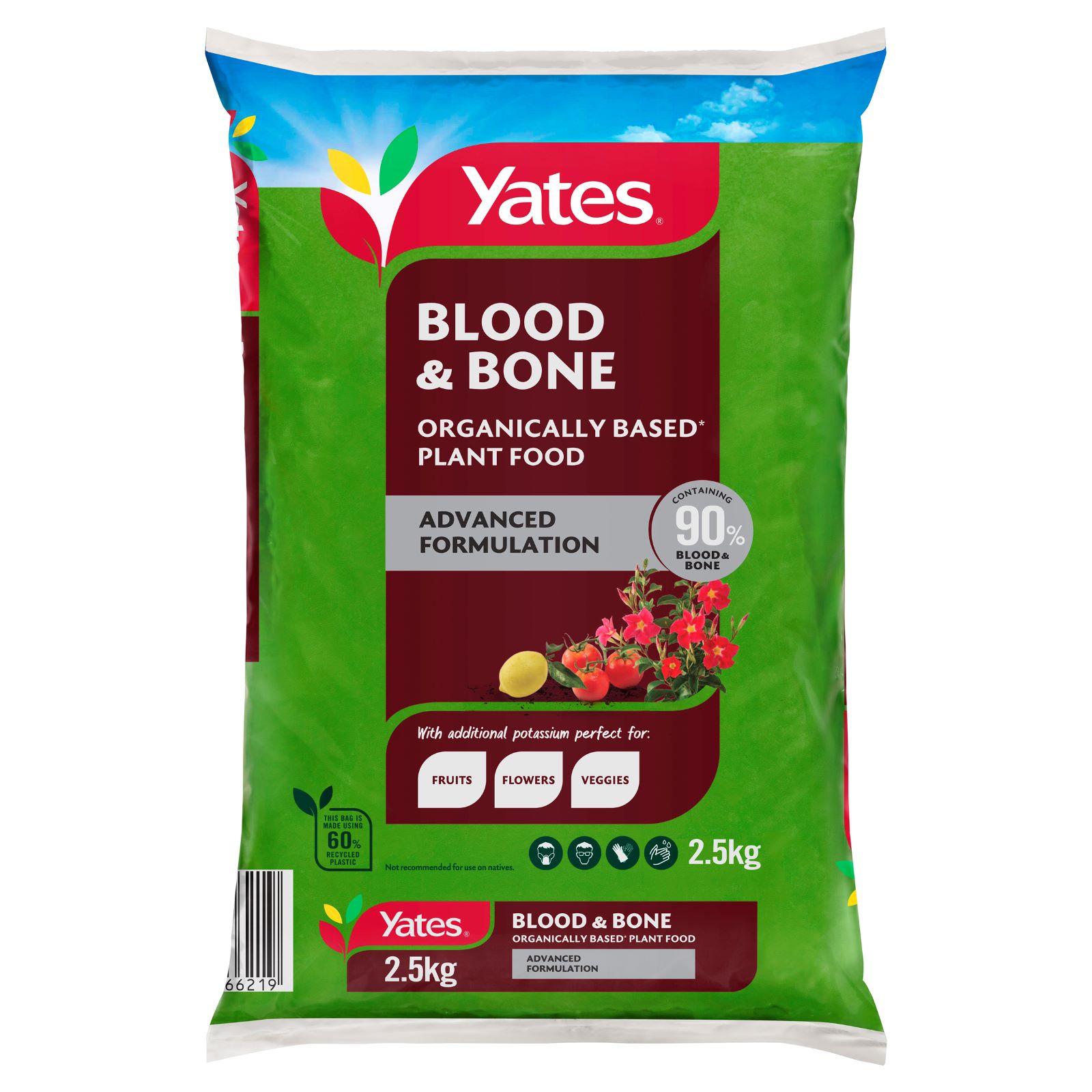 Yates 2.5kg Professional Blood & Bone (Plus Potash)