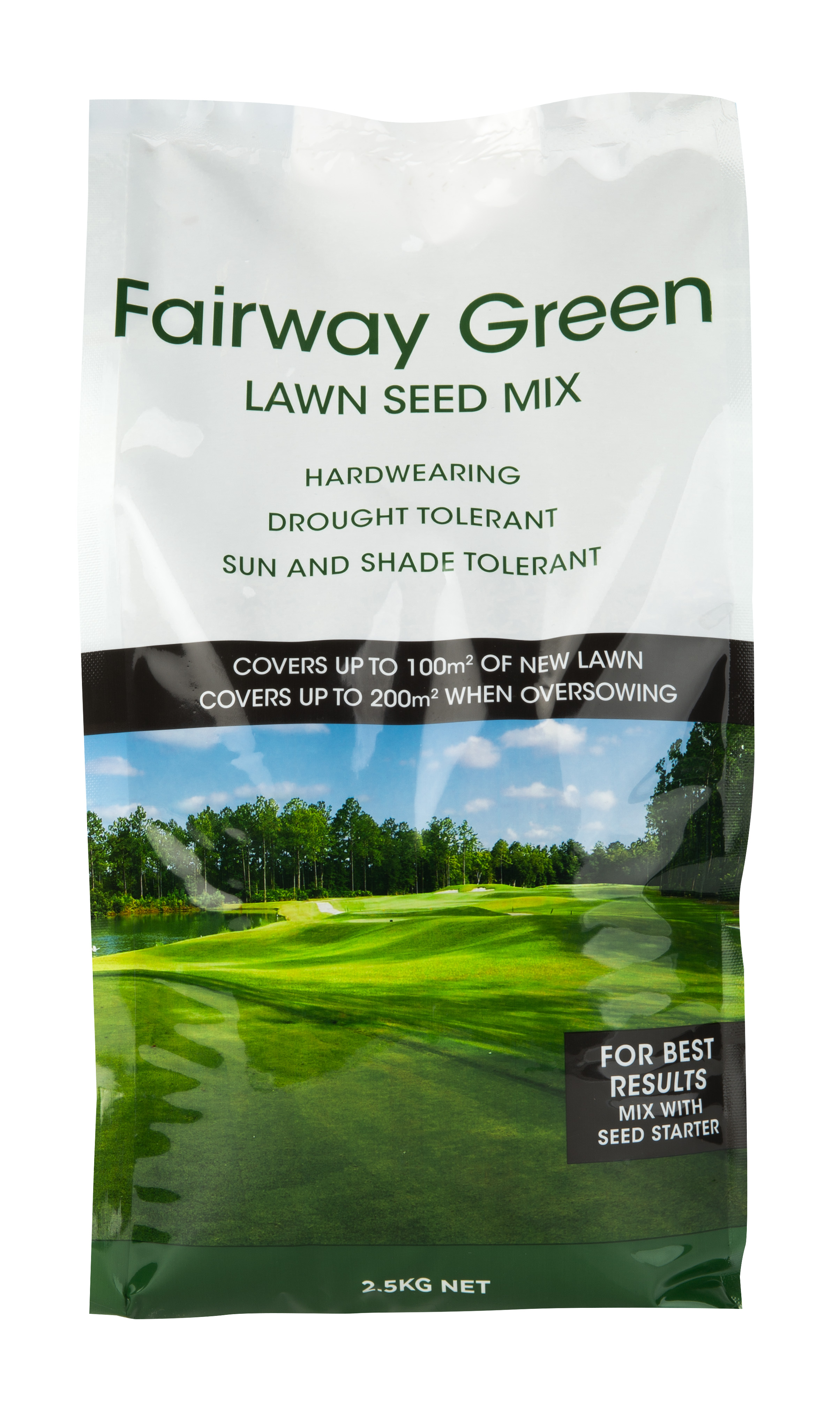 Munns Fairway Green Lawn Seed Mix 2.5kg