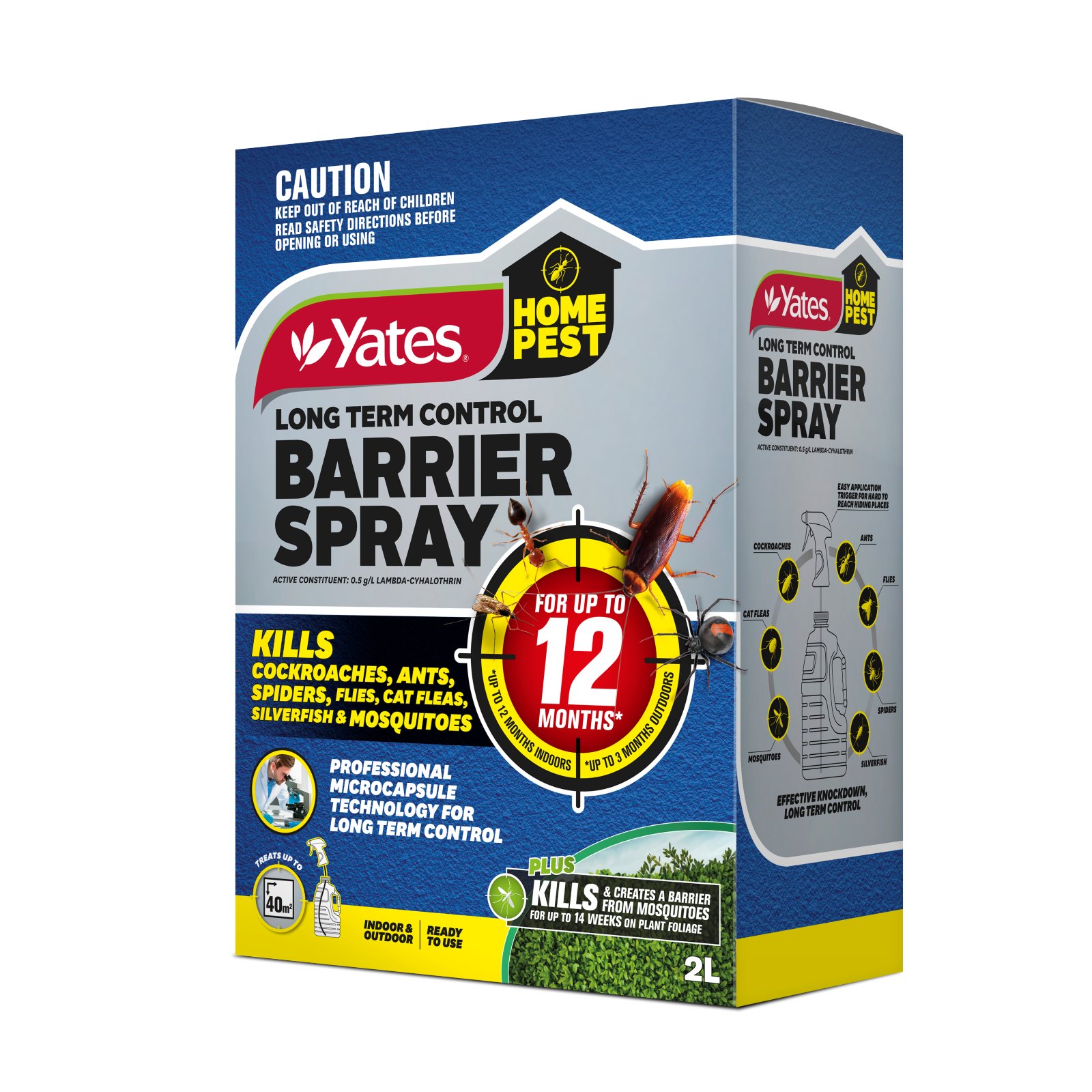 Yates 2L Home Pest Long Term Control Barrier Spray