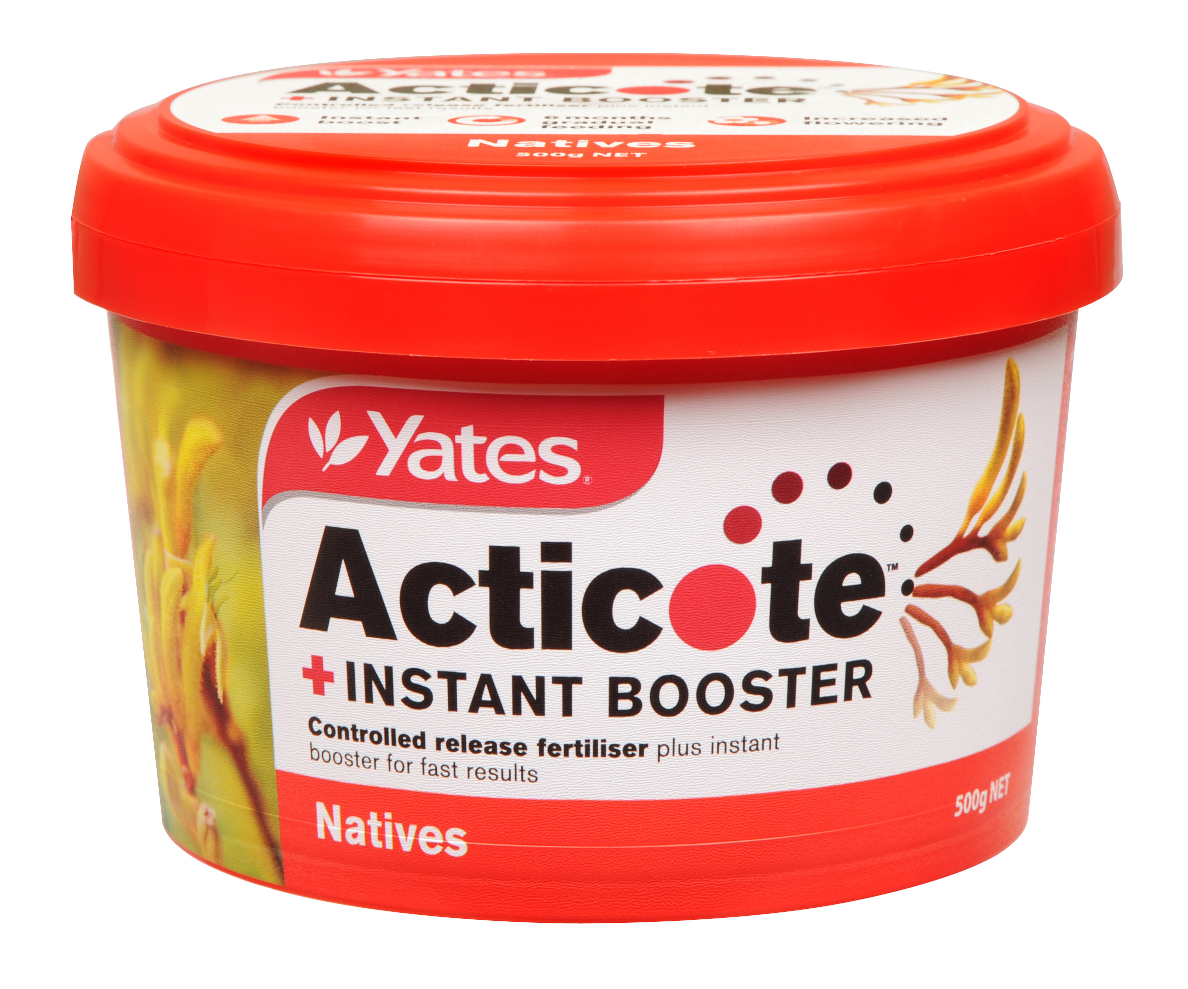 Yates 500g Acticote + Instant Booster Controlled Release Fertiliser for ...