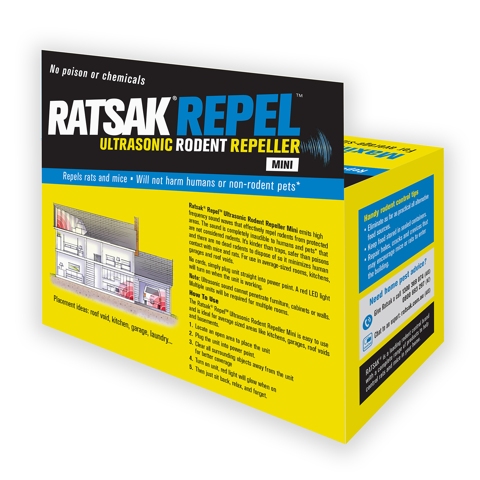 RATSAK Repel Rodent Repellent Gel | Yates Gardening Australia