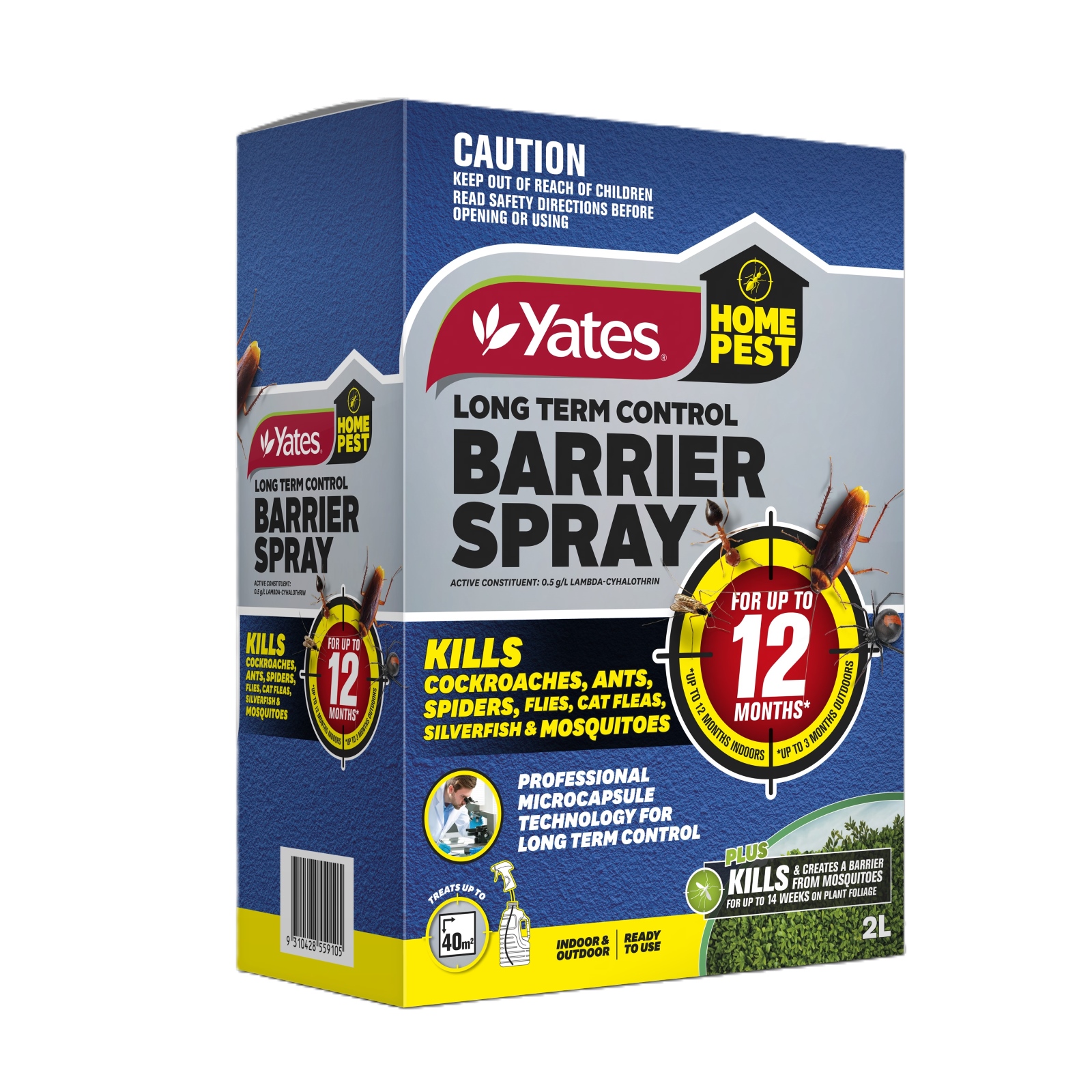 Yates 2L Home Pest Long Term Control Barrier Spray