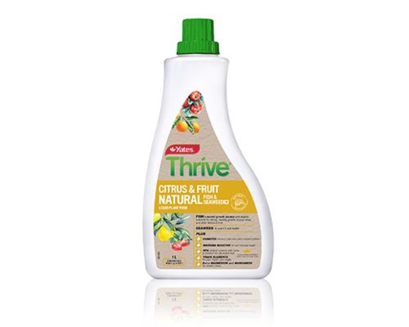 Yates 1L Thrive Natural Citrus & Fruit Liquid Plant Food Concentrate