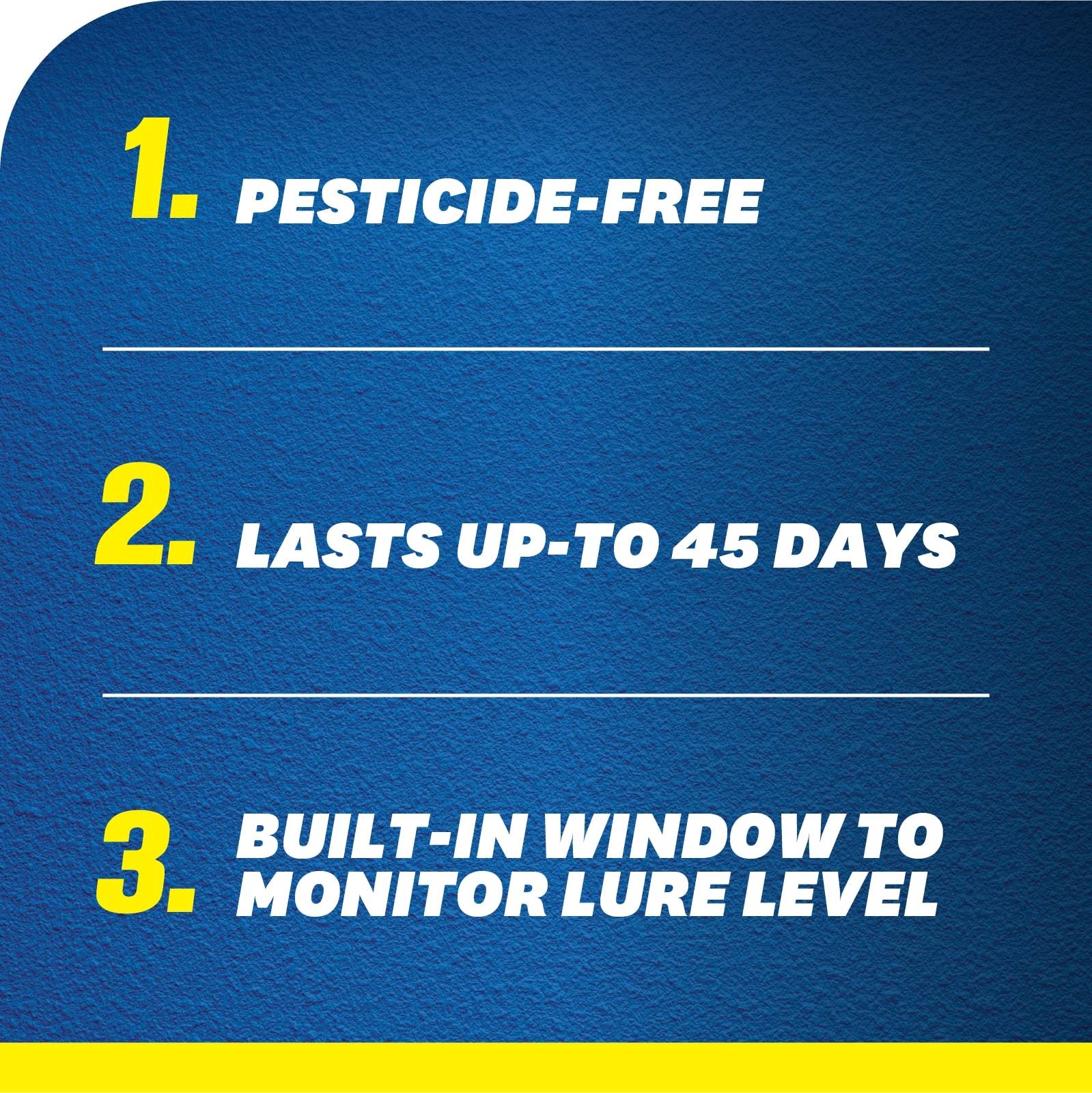 Yates Home Pest Indoor Fruit Fly Trap - 2 Pack