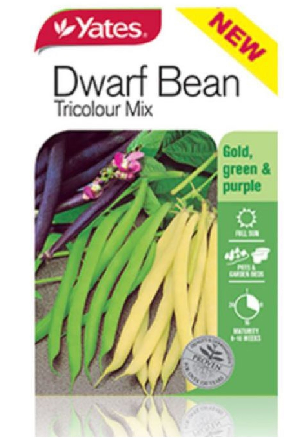 Dwarf Beans Tricolour Mix | Garden Seeds Yates Australia