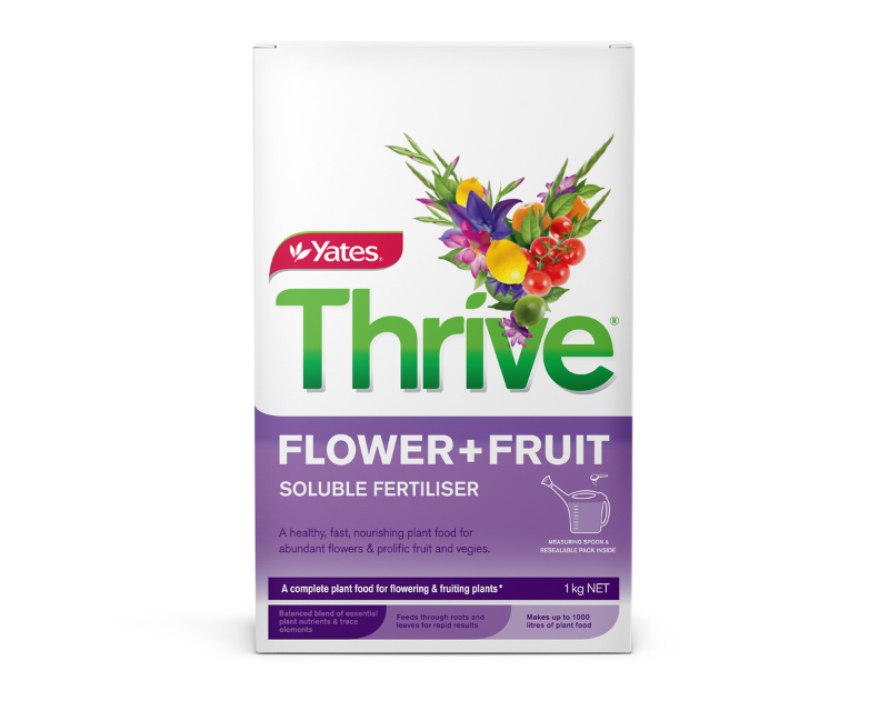 Yates Thrive Flower & Fruit Soluble Plant Food | Yates Gardening Australia