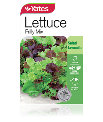 Lettuce Frilly Mix | Garden Seeds Yates Australia