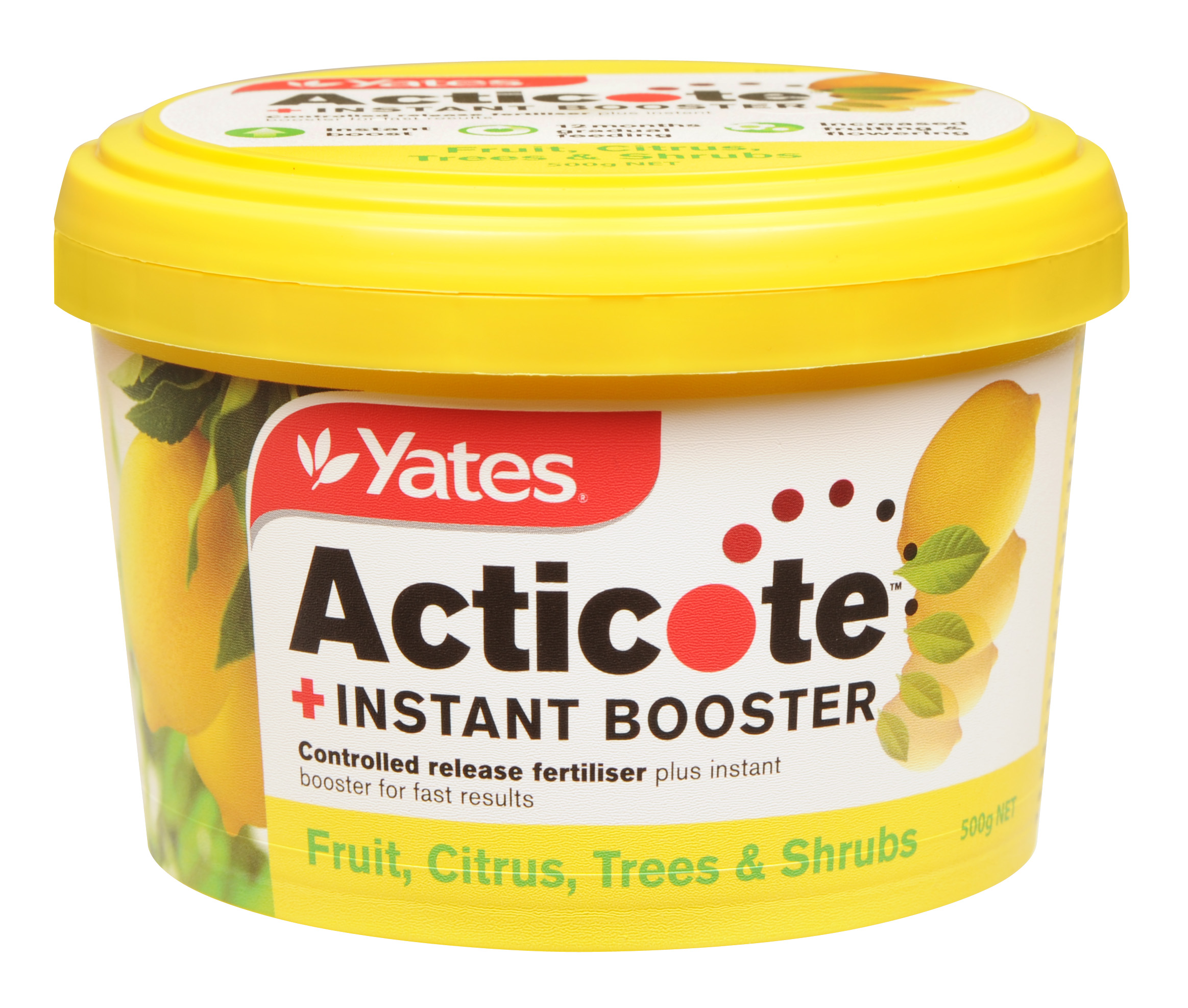 Yates 500gm Acticote + Instant Booster Controlled Release Fertiliser ...