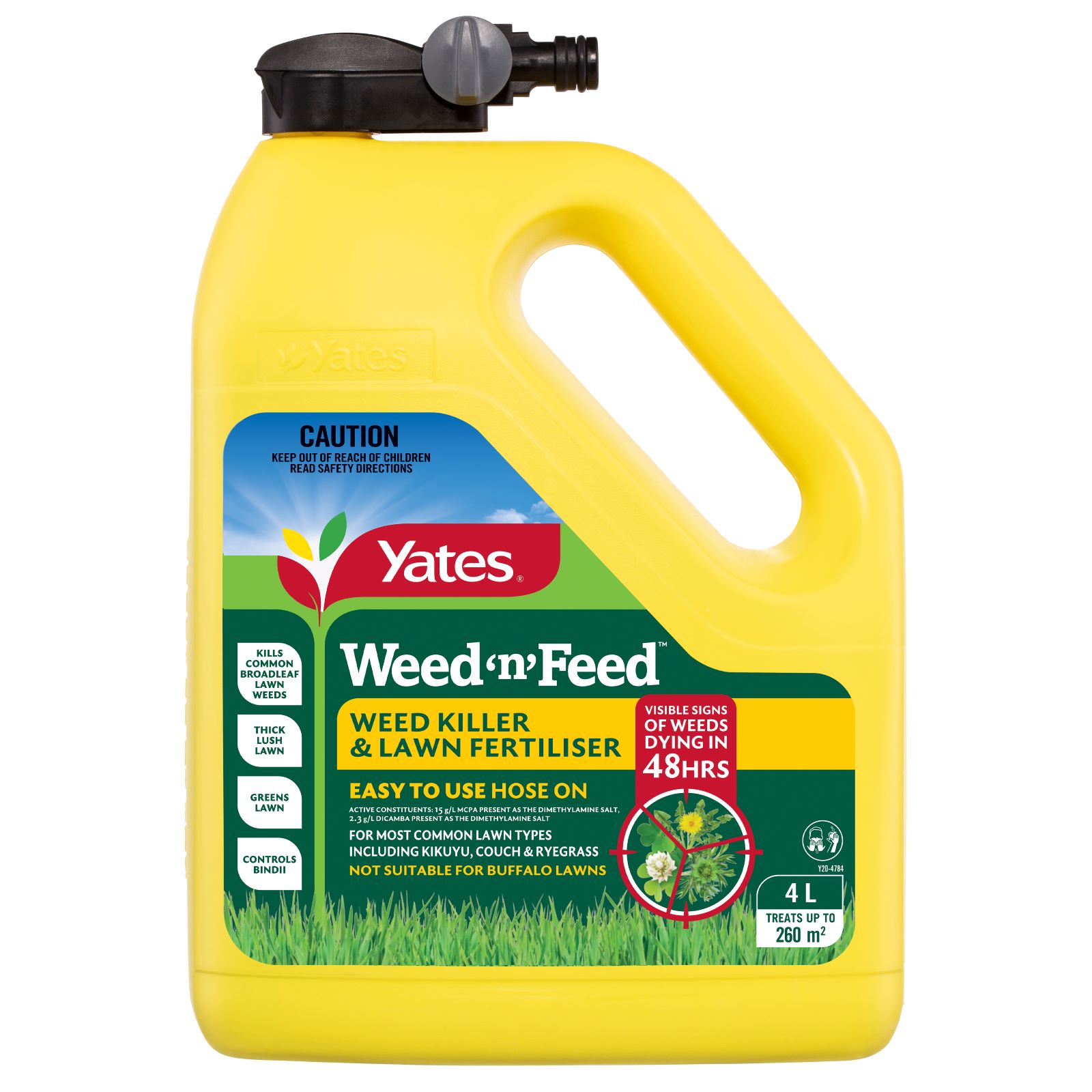 Yates Lawn Weed Control | Selective Weedkillers | Safe for Buffalo ...
