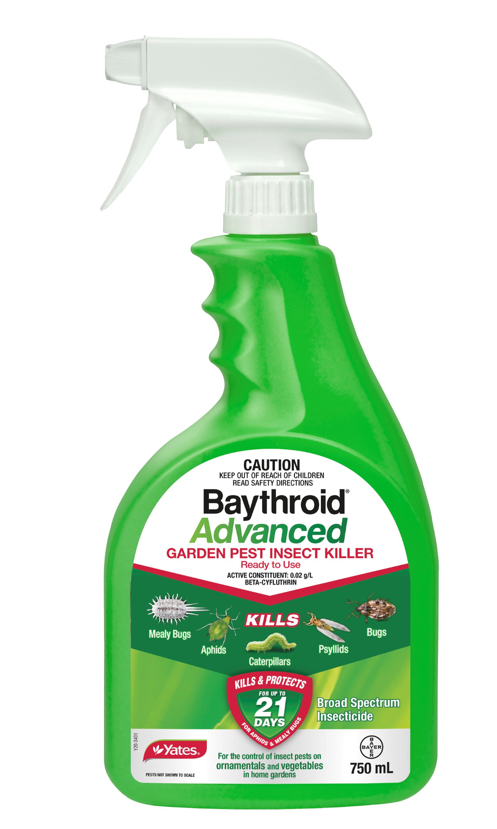 Yates 50mL Baythroid Advanced Insect Killer for Gardens