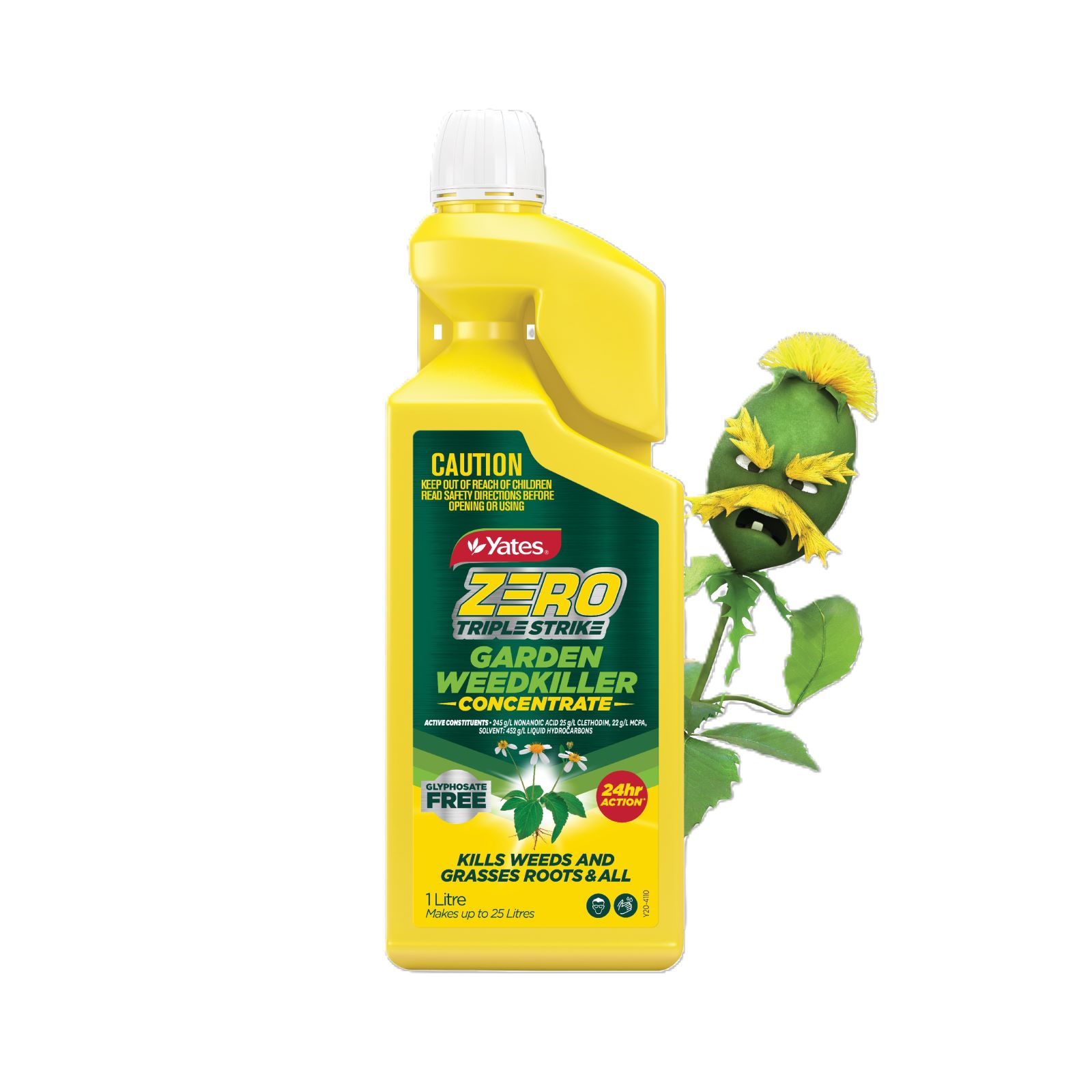 Yates 5L Zero Triple Strike Professional Weedkiller Concentrate