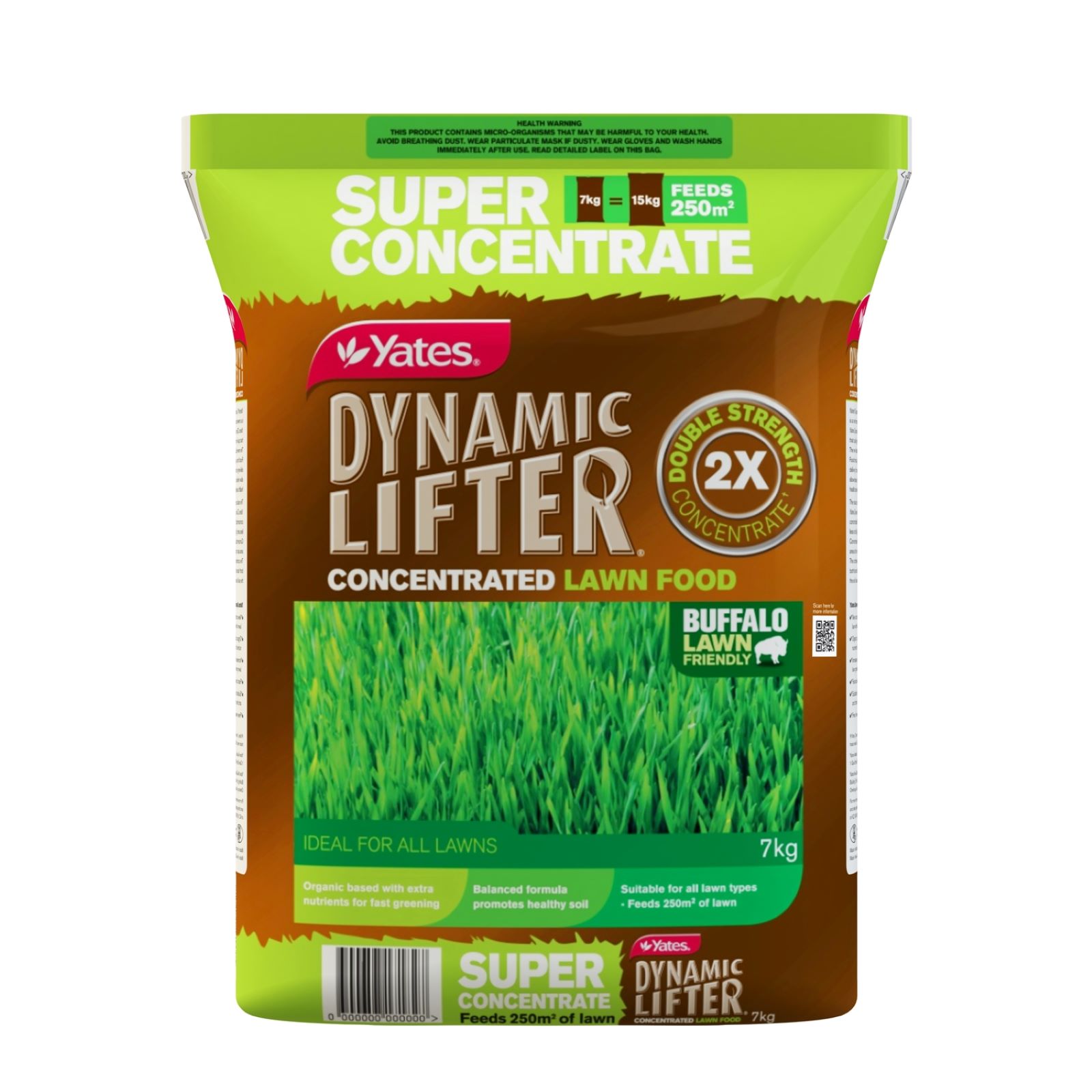 Yates 15kg Dynamic Lifter Organic Lawn Food