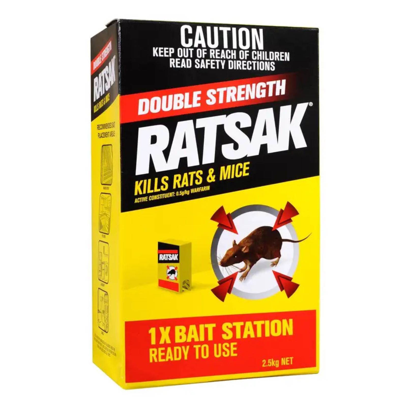RATSAK Double Strength Bait Station | Yates Gardening Australia